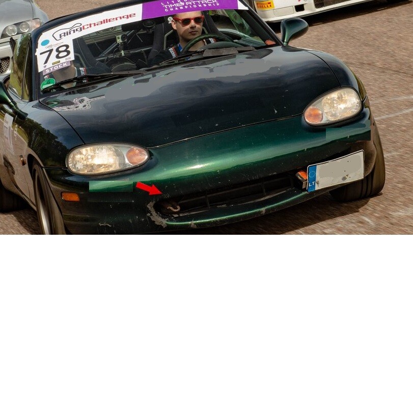 Mazda MX5 Miata NA/NB License Plate Holder Bracket for Mazda MX5 Miata ...