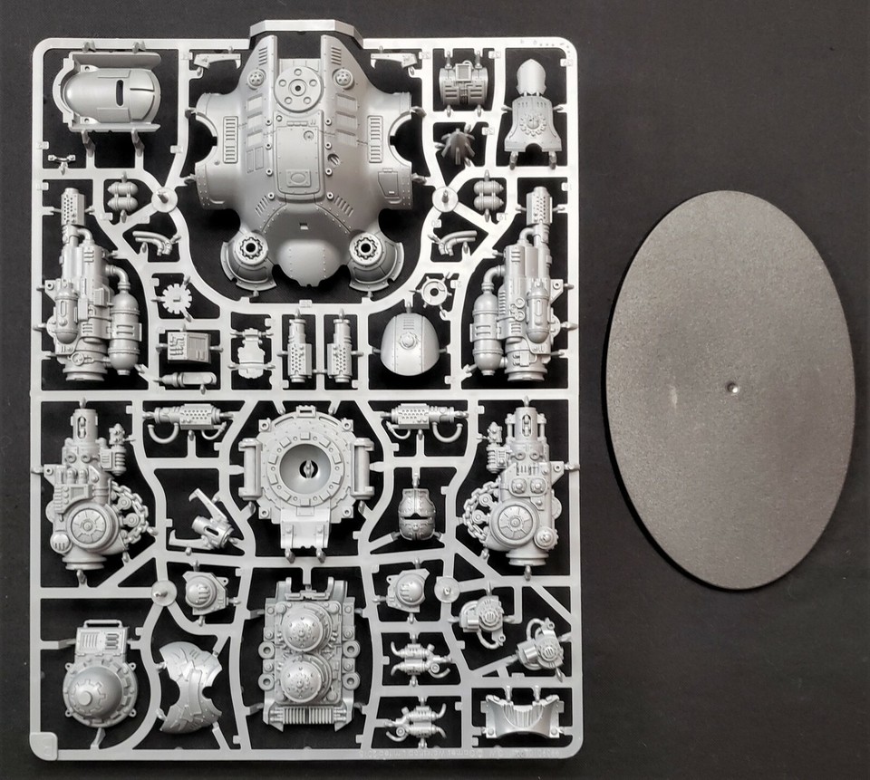 Knight Dominus Valiant Warhammer 40k NO BOX or Sheet Imperial Knights ...