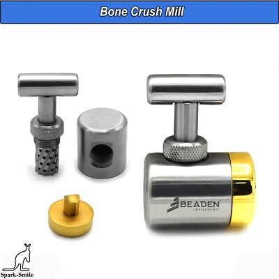 Dental Bone Crusher Mill Surgical Implant Bone Grafting Lab Instruments ...