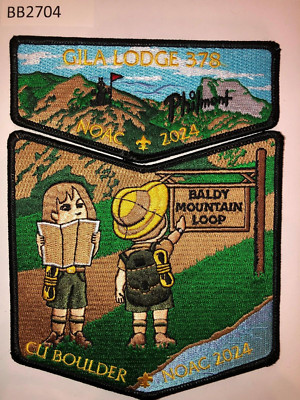 Boy Scout OA Flap Set Gila Lodge 378 2024 NOAC | eBay