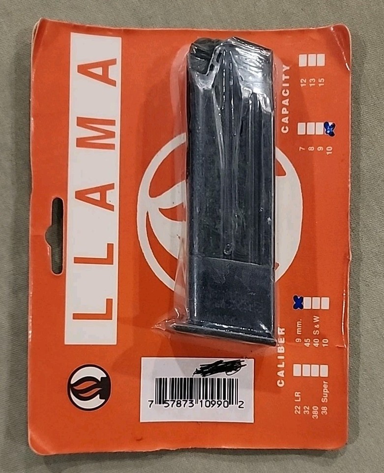LLama MAX-II 9mm 10 Round Magazine Factory Original OEM MAX 2 | eBay