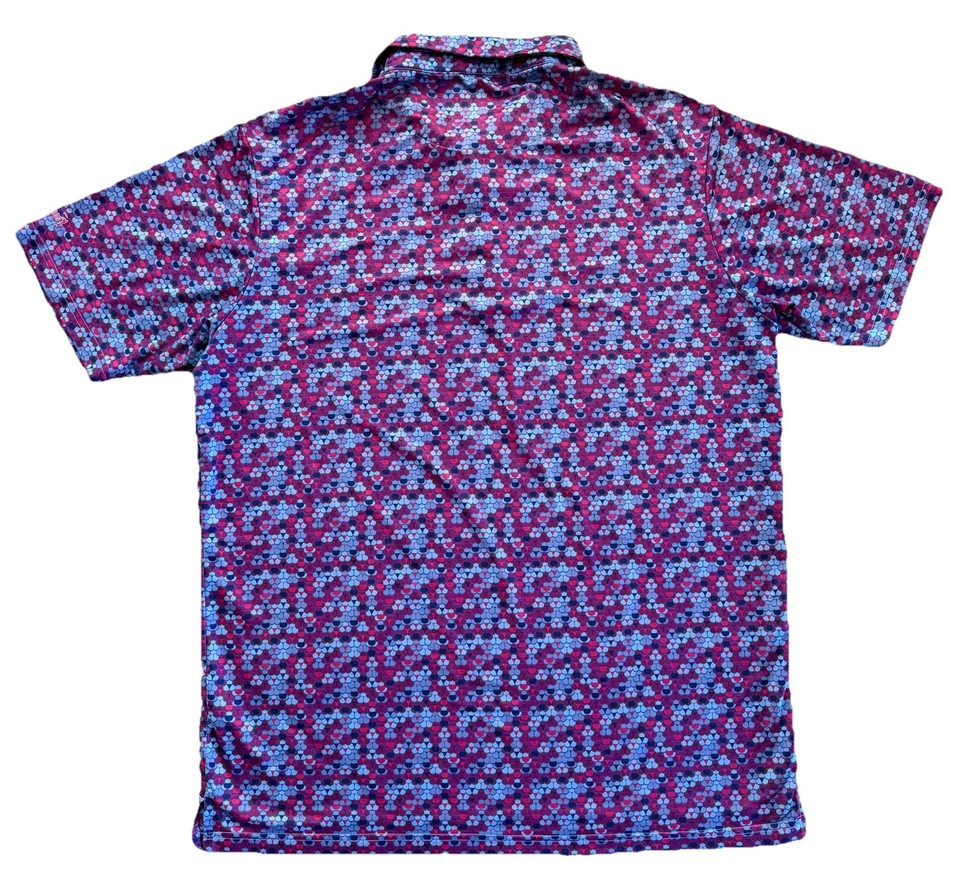 Bogey Bros Golf Polo Shirt Mens Large Whale Tail Bikini Print | eBay