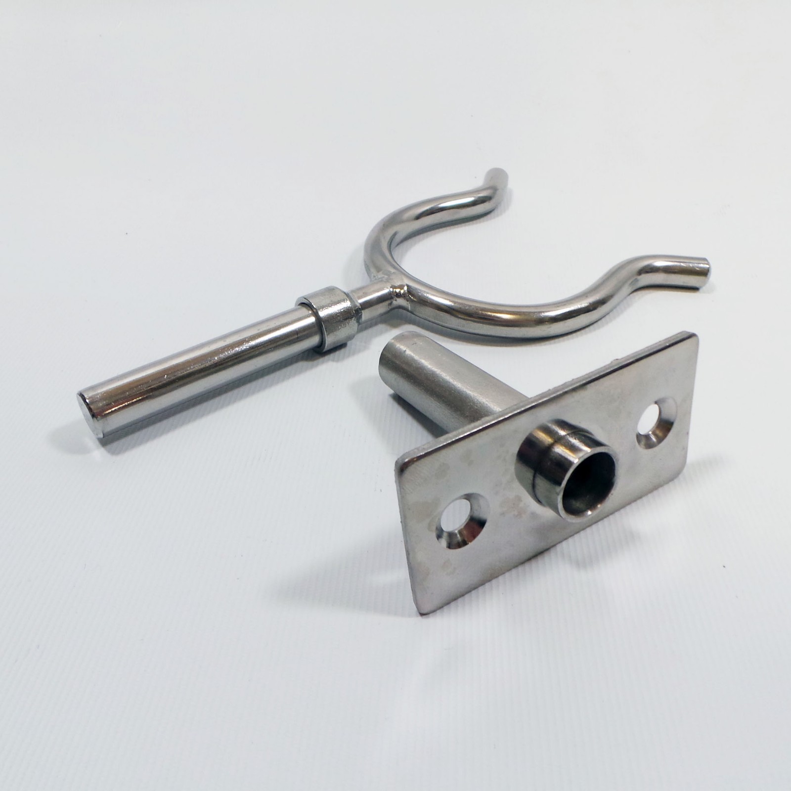 Stainless Steel Rowlock Oarlock Top Mount Holder Boating Rowing Oars ...