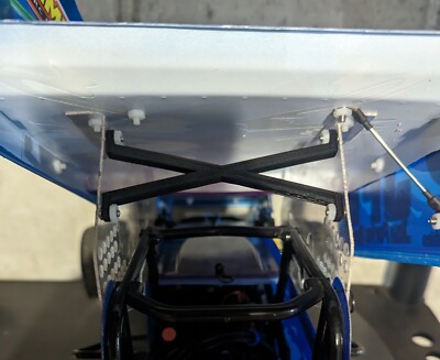 3D printed X Brace is designed for a sprint car. | eBay