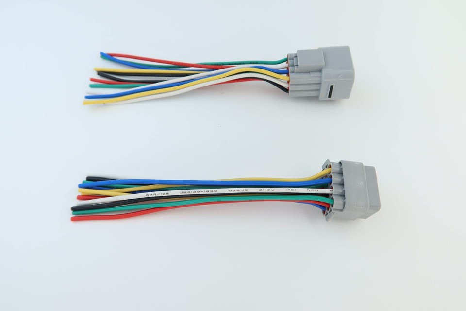 1pcs Male And 1pcs Female 12 Pin Plug Connector Pigtail Cable 12 Way ...