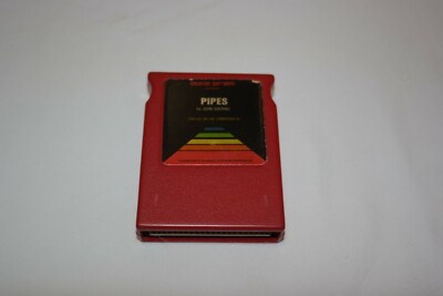 Commodore 64 Pipes Computer Cartridge by Creative Software Tested/Works ...