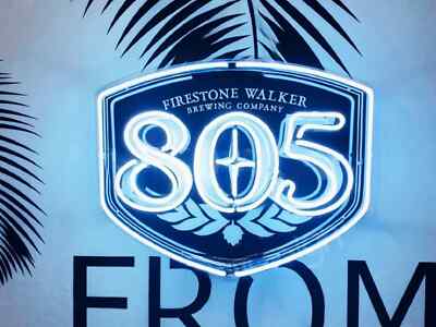 20"x16" Firestone Walker 805 Brewing Flex LED Neon Sign Light Garage ...