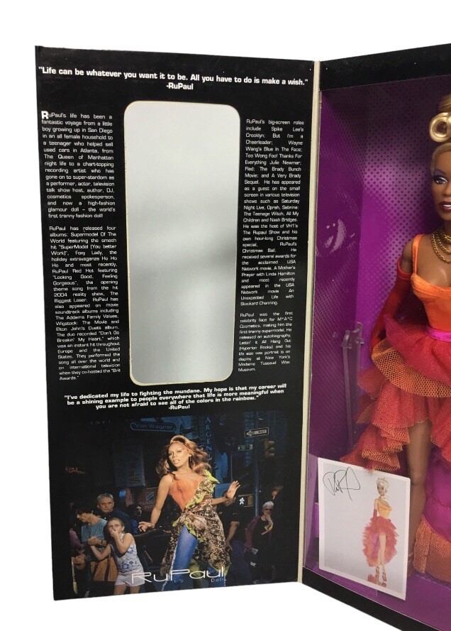 Rupaul Drag Queen Race Rupaul's Supermodel Doll Rupauls Figure Gay ...