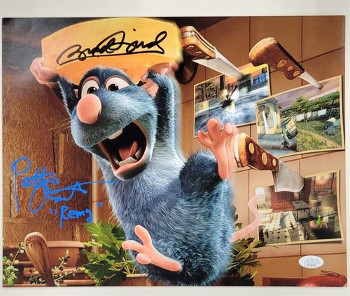Patton Oswalt "Remy" & Brad Bird signed Ratatouille 11x14 photo ...