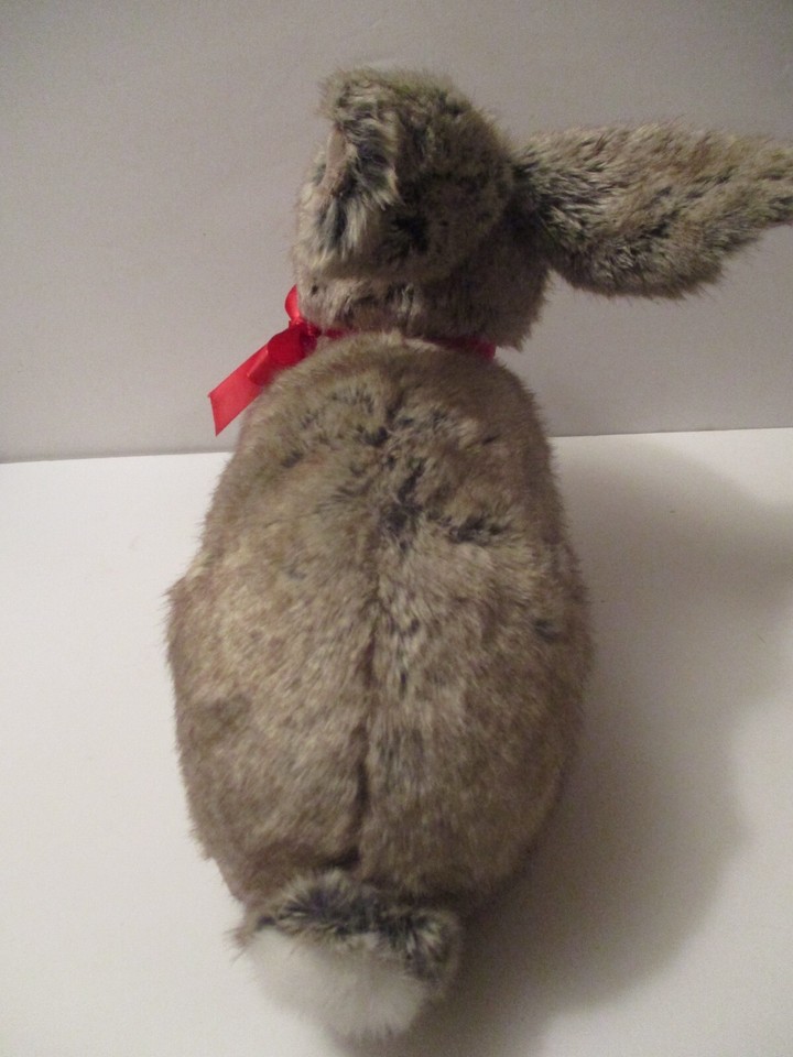 Ditz Designs 16" Brown Bunny Rabbit Plush The Hen House Realistic ...