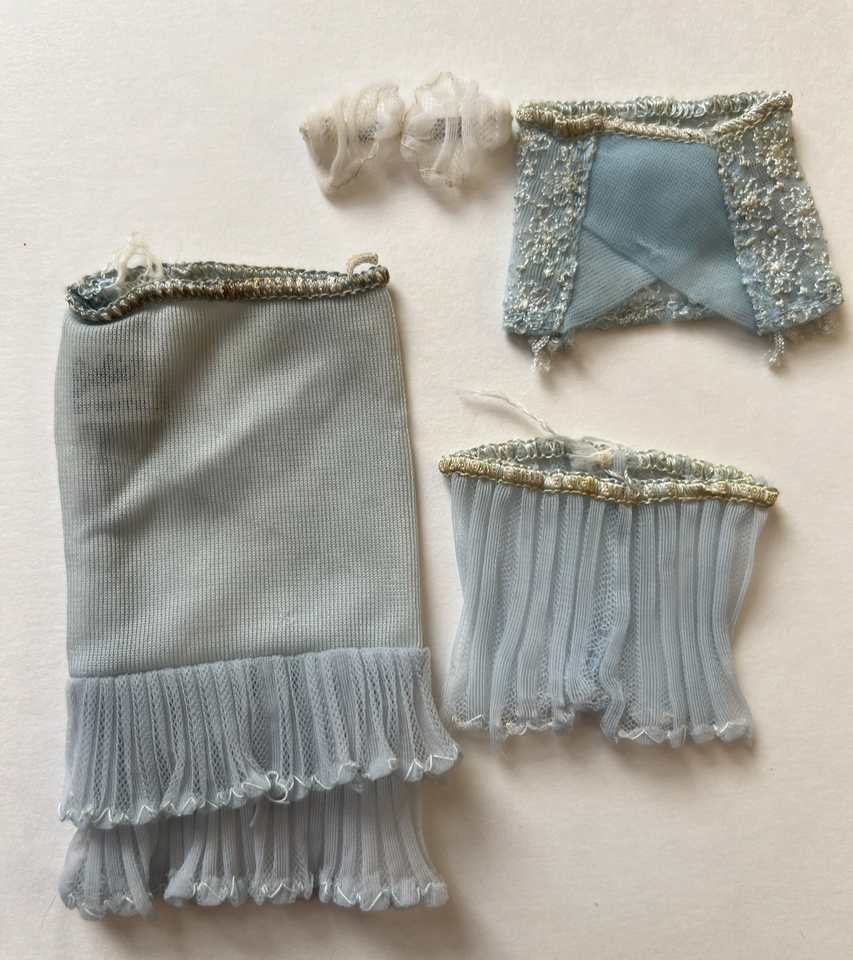 Vintage Barbie #919 UNDERGARMENTS - BLUE - Mattel 1960s Japan, Good ...