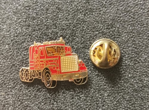 Pin's Truck Routier Transport Camion rouge - Pin Pins Badge L7 | eBay