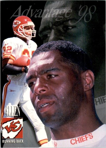 1998 Collector's Edge Advantage Marcus Allen Kansas City Chiefs #80 NFL ...