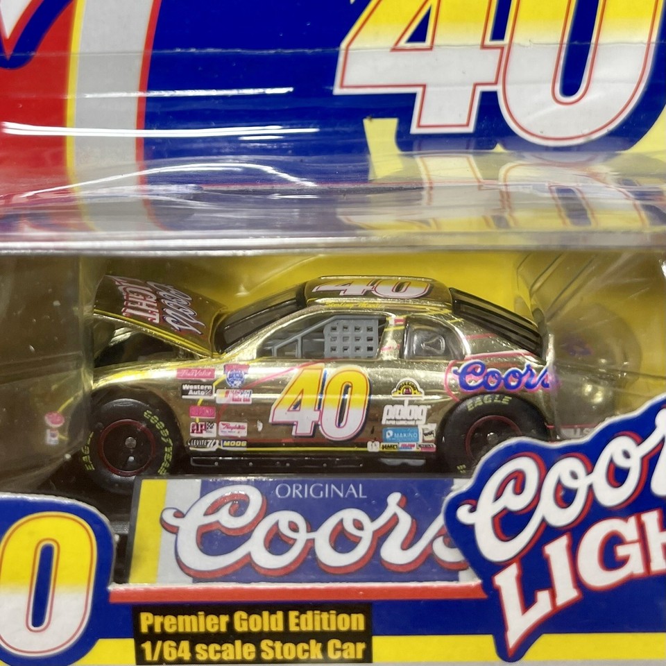 Racing Champions Premiere Gold Ed Coors Light Stock Car #40 Sterling ...