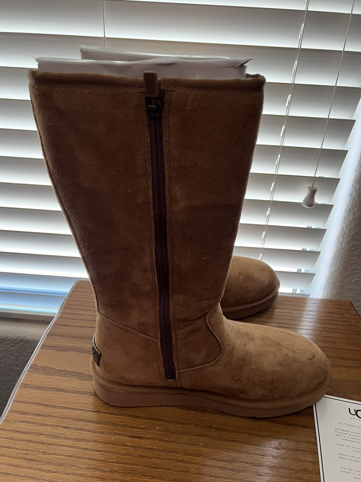 UGG Size 7 W Sumner 1005375 Brown Tall Suede Boots | eBay