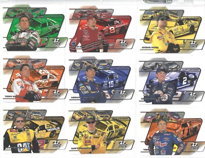 2001 Stealth LAP LEADERS-Complete 36 card set-Straight from packs to ...