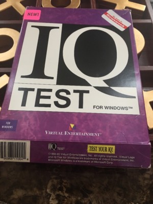 IQ Test Software (Windows) | eBay
