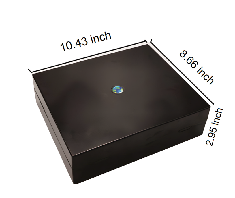 100 PCS Square Clear Coin Capsule Holder & Collection Case Container ...