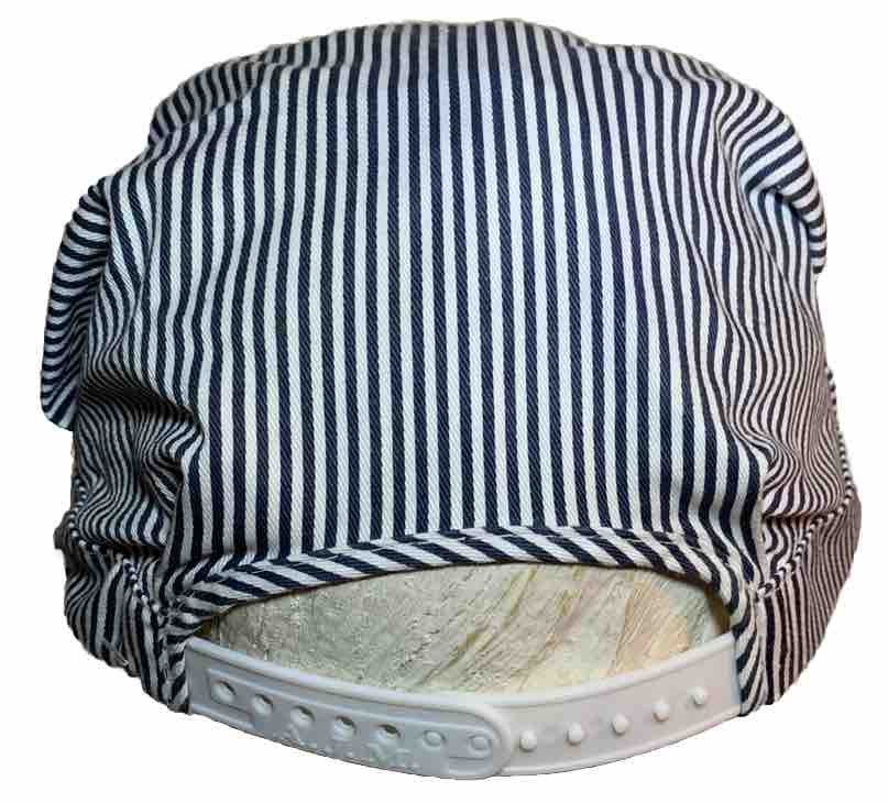 BC Rail Railroad Conductor’s Train Snap Back Cap Hat Vintage | eBay UK