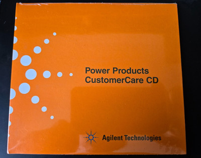 Agilent 5964-8251 Power Products Customer Care CD-ROM Software Sealed ...