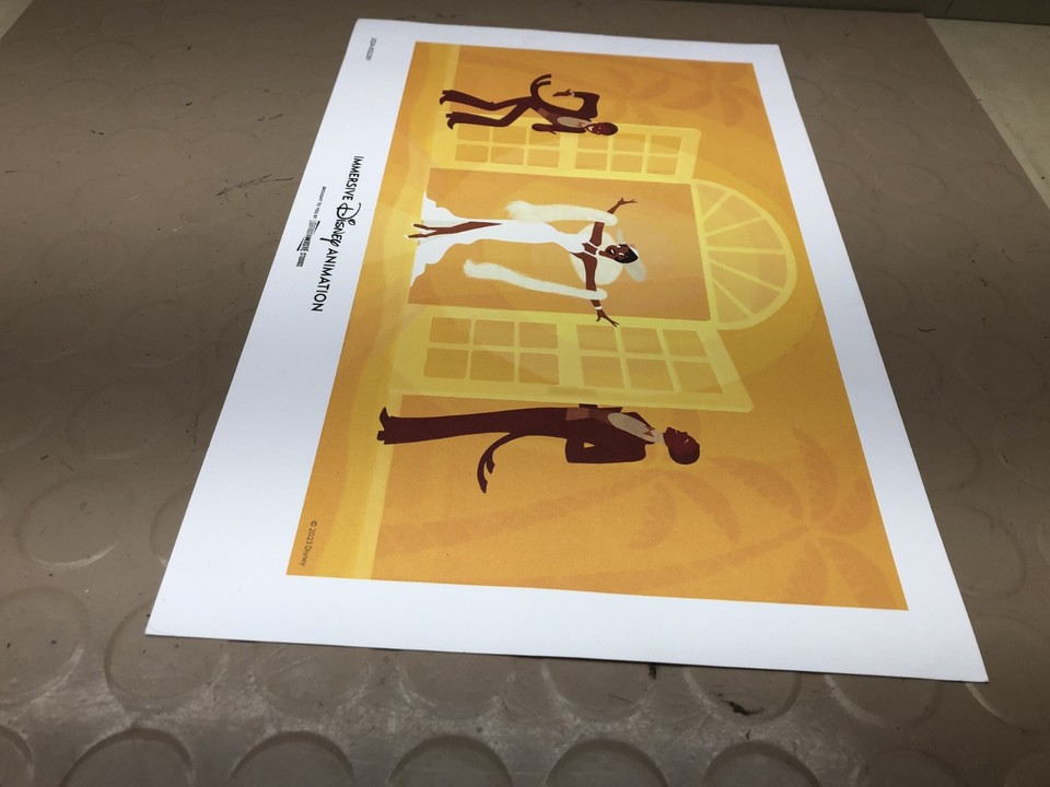 Immersive Disney Animation Tiana Art Print Poster Lighthouse Studios | eBay