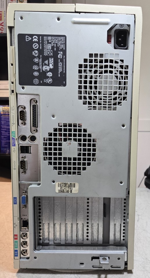 Windows 98 Computer DOS Boots Intel PIII 32GB SSD 5 PCI Slots NIC COM ...