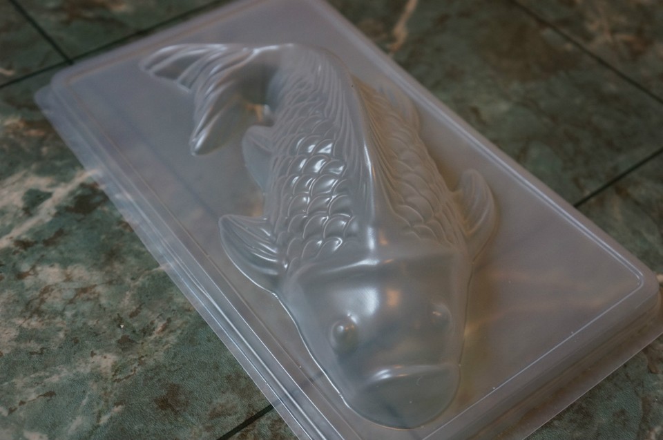Fish Koi Chocolate Jello Steam Pudding Plastic Mold Lg | eBay