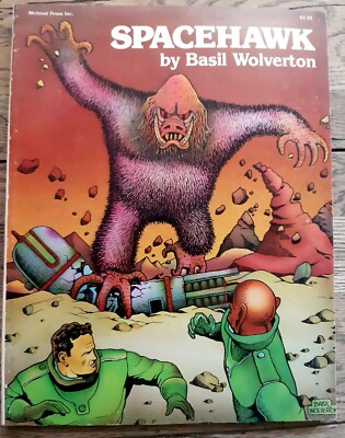 1978 SPACEHAWK Basil Wolverton 1st Ed Archival Press mid grade ...