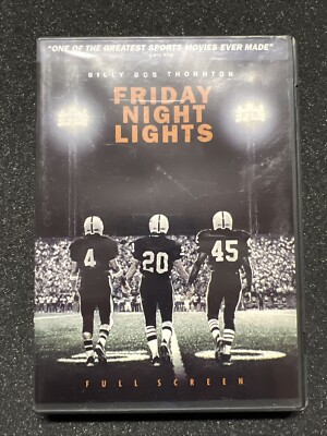 DVD Movie Full Screen Friday Night Lights Billy Bob Thornton | eBay