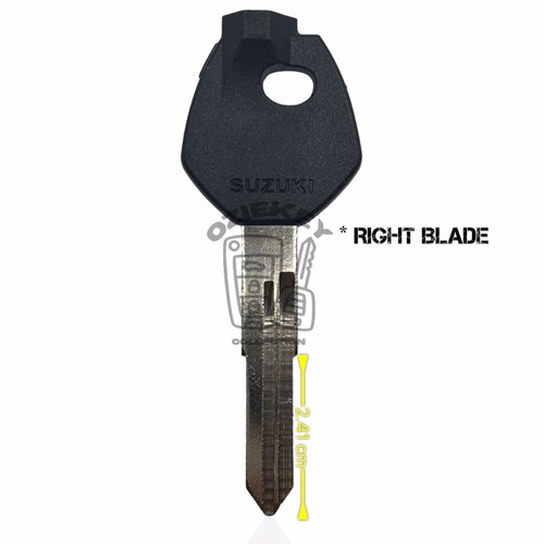 Fit For Suzuki Motorcycle Uncut Blank Key Right Blade | eBay
