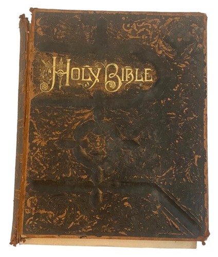 1886 BIBLE Parallel-column Edition By Philadelphia: National Publishing ...