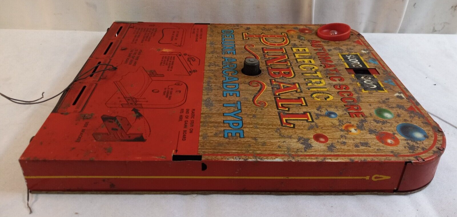 Vintage Automatic Score ELECTRIC PINBALL Delux Arcade Type SCOREBOARD ...