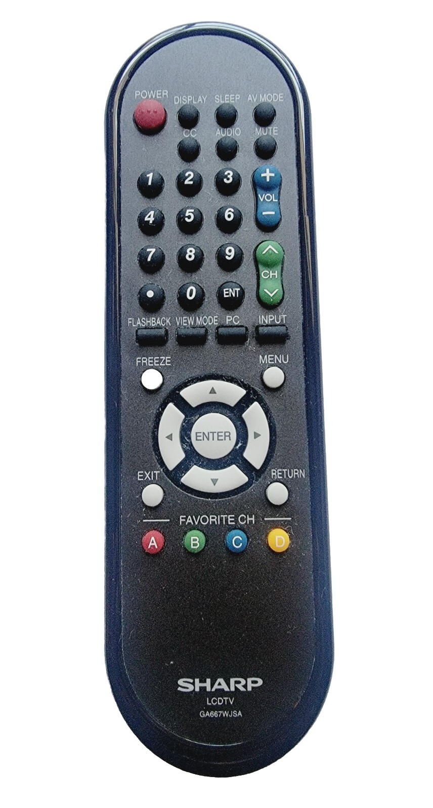 Sharp LCDTV GA667WJSA Remote Control Genuine Original Tested OEM | eBay