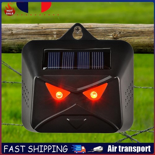 1000mAh Pet Dogs Repeller Red Light Drive Mice Scarer Farm Pest Control ...