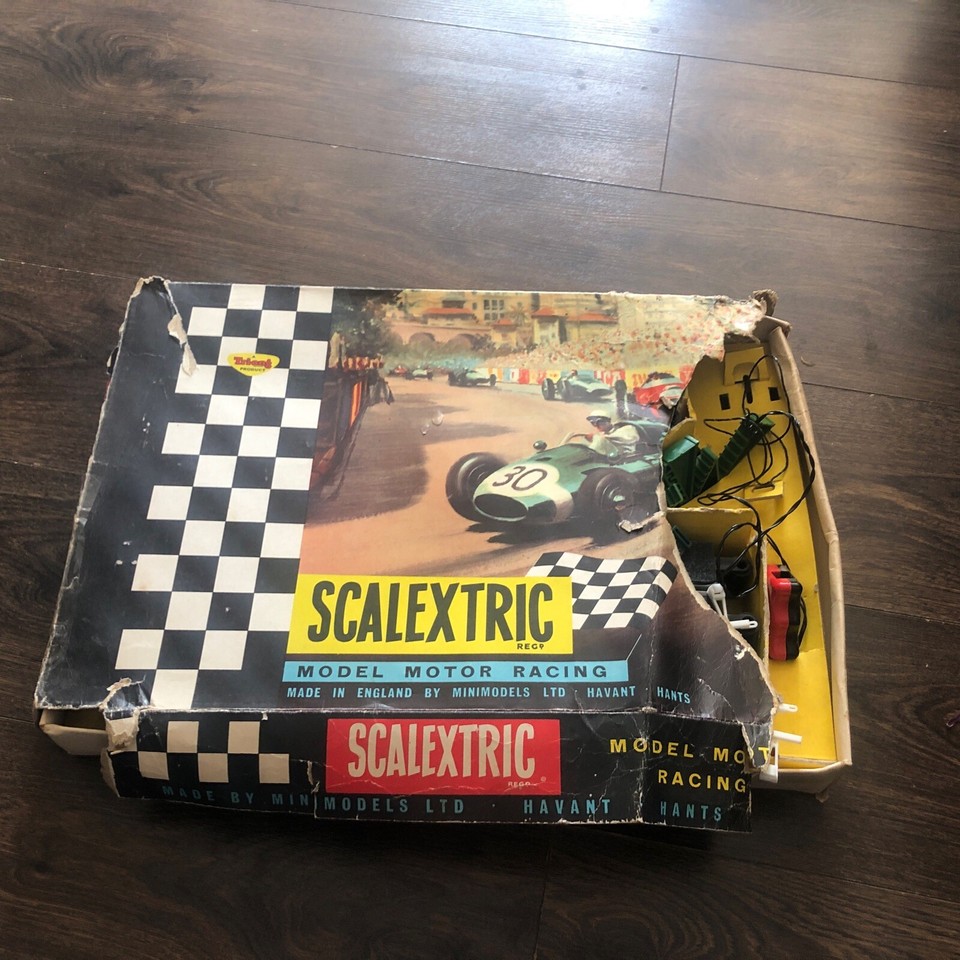 Triang Scalextric Set FJ 31 . Vintage 1960s. Model Electric Motor ...