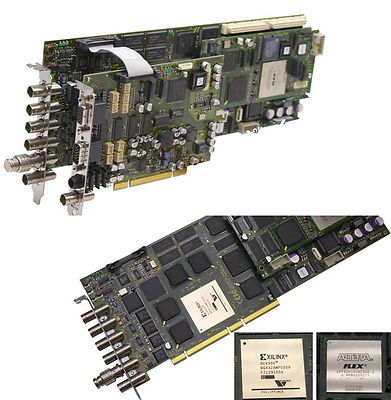 2x PROFES. STUDIO GRAPHIC CARDS GRAFIKKARTEN QUANTEL PC AES 2119-72A002 ...