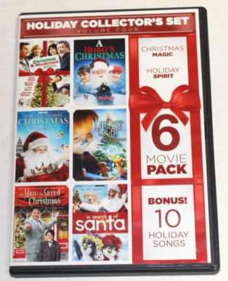 Holiday Collector's Set 6 Christmas Movie Pack Volume 4 DVD | eBay