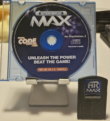 Action Replay Max PlayStation 2 Disc and memory card, good condition | eBay