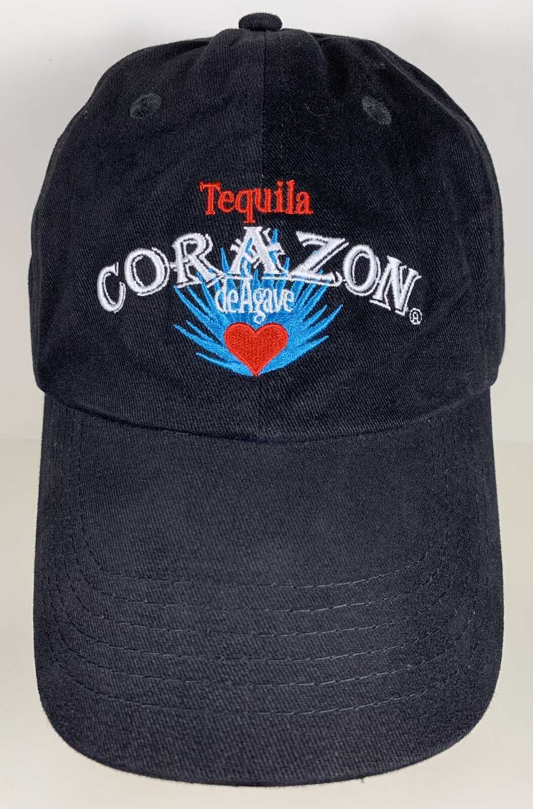 Tequila Corazon Cap de Agave Alcohol Black Strapback … - Gem