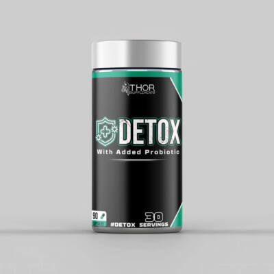 Detox Capsules | Added Probiotic | Gut & Digestion Health | Thor Supps ...