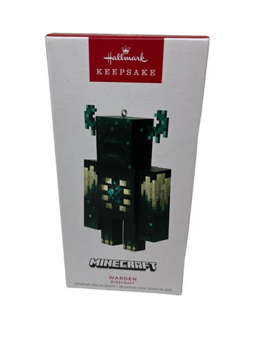 Minecraft Warden 2023 Hallmark Keepsake Magic Light Ornament New ...