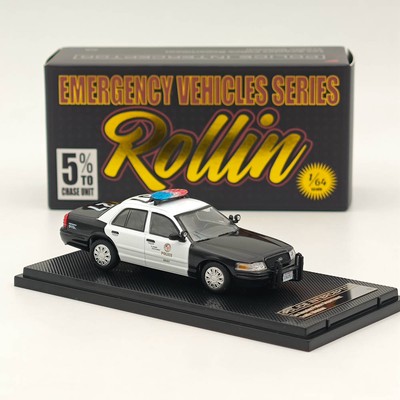 Rollin 1:64 Ford CV NYPD/LAPD Police Car Victoria Crown Diecast Toys ...