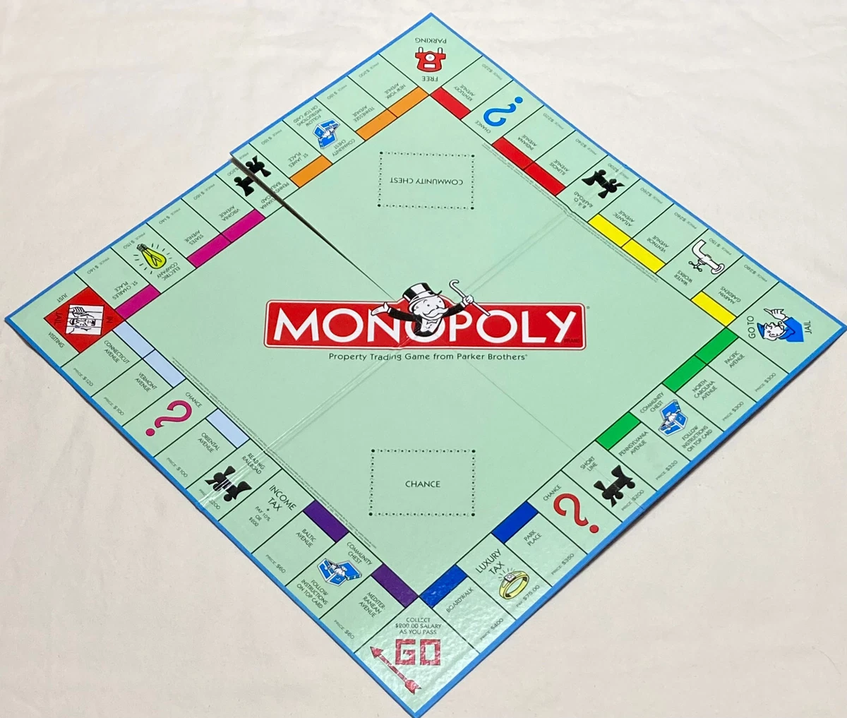Standard Monopoly Board