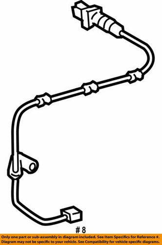 47770-50100 Toyota Wire assy, pad wear indicator, rh 4777050100, New ...