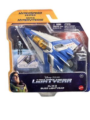 Disney Pixar Lightyear Hyperspeed Series XL-01 Spaceship & Buzz ...