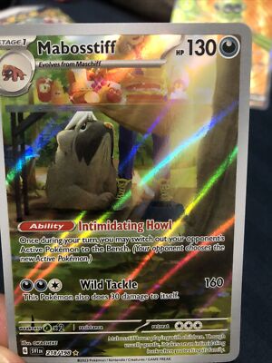 pokemon card Mabosstiff | eBay