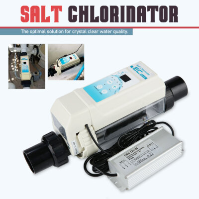 Salt System, Universal Pool Salt Chlorination, Control Panel, Salt Cell ...