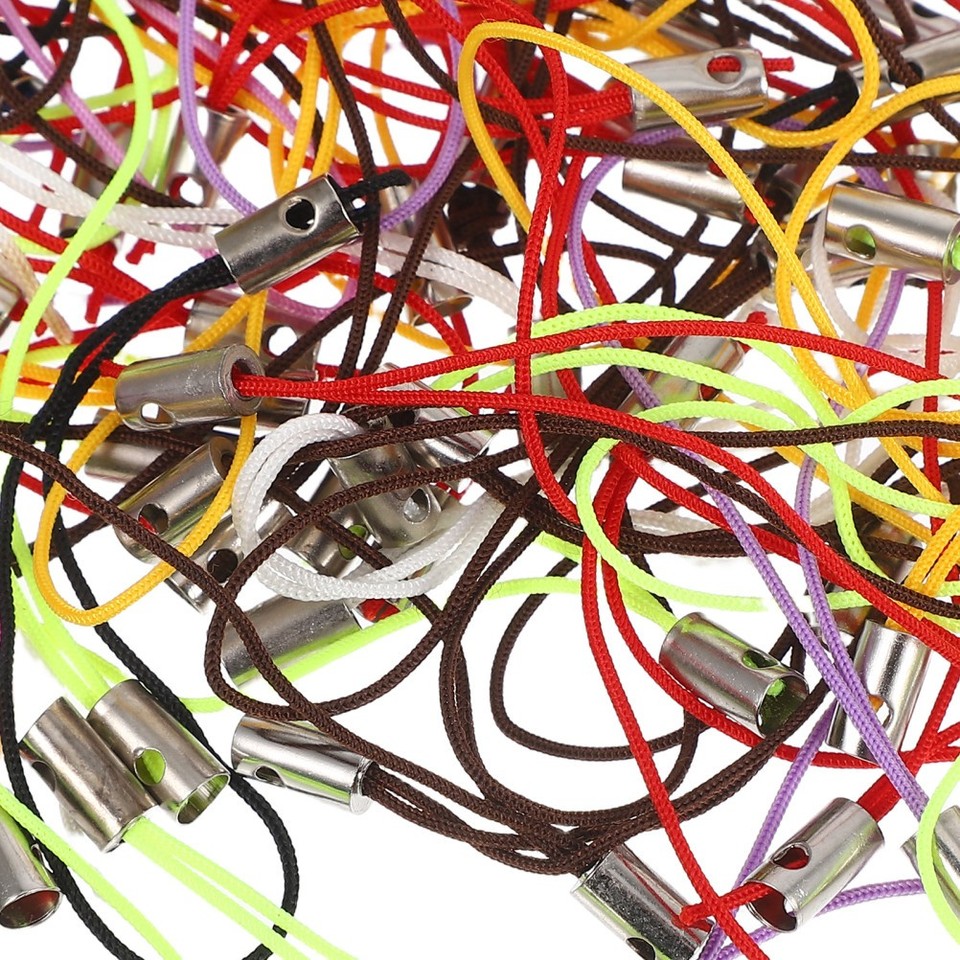 100 Sets Diy Easter Egg Lanyard Hanging Supply Cell Phone Charm Cords ...