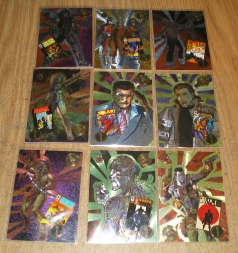 Valiant Comic First Appearance Foil Card Set FA1-9 1993 Rai Robot ...