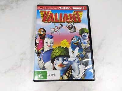 Valiant DVD R4 Kids Animation Adventure VGC FAST & TRACKED POST | eBay